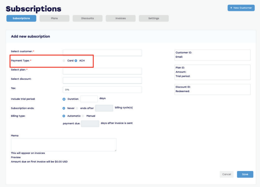 Payarc Gateway: ACH Guide (Payliance) – Payarc